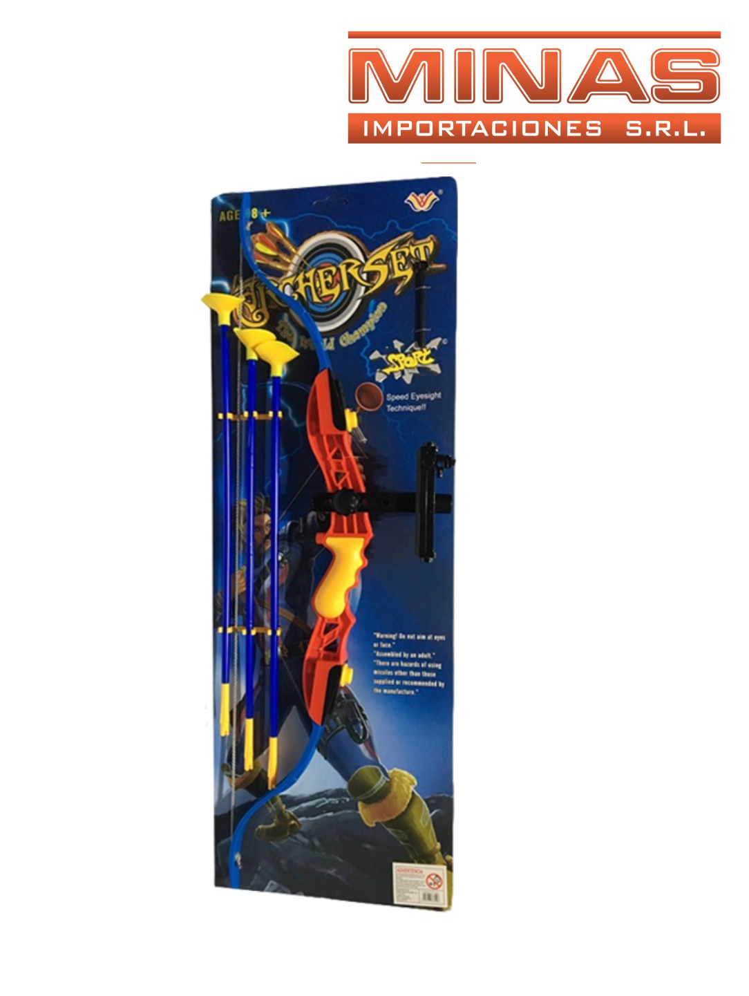SET ARCO Y FLECHA CON MIRA LASER 69 CM X 24 CM JUGUETES VEHICULOS ARMAS ...