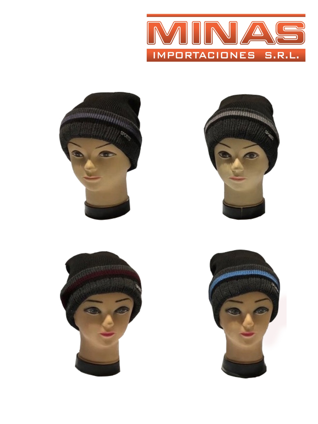 GORRO DE CABALLERO FORRADO EN POLAR INVIERNO GORROS